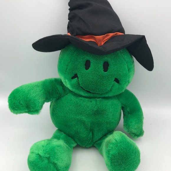 Toys | Green Halloween Witch Tickle Wiggle Giggle Smiley Talking Plush ...